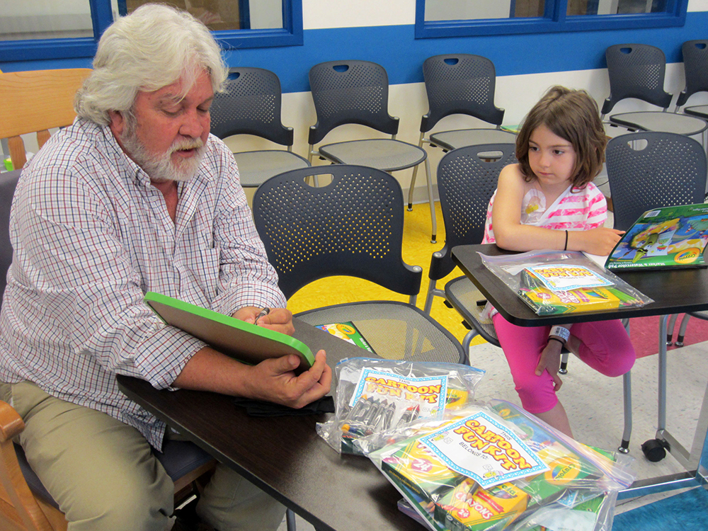 Drawn to Help: Cartoonist Steve Barr - The Laurel of Asheville