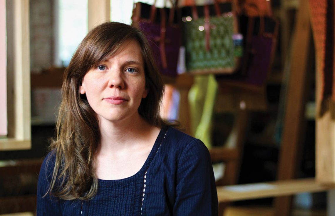 Textile Artist Amber Jensen Awarded 2019 Made in NC Award - The Laurel ...