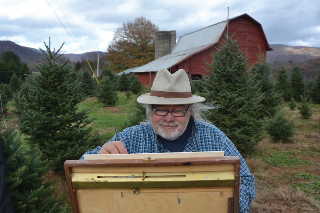 Richard Baker Takes His Art Outdoors - The Laurel of Asheville Now ...