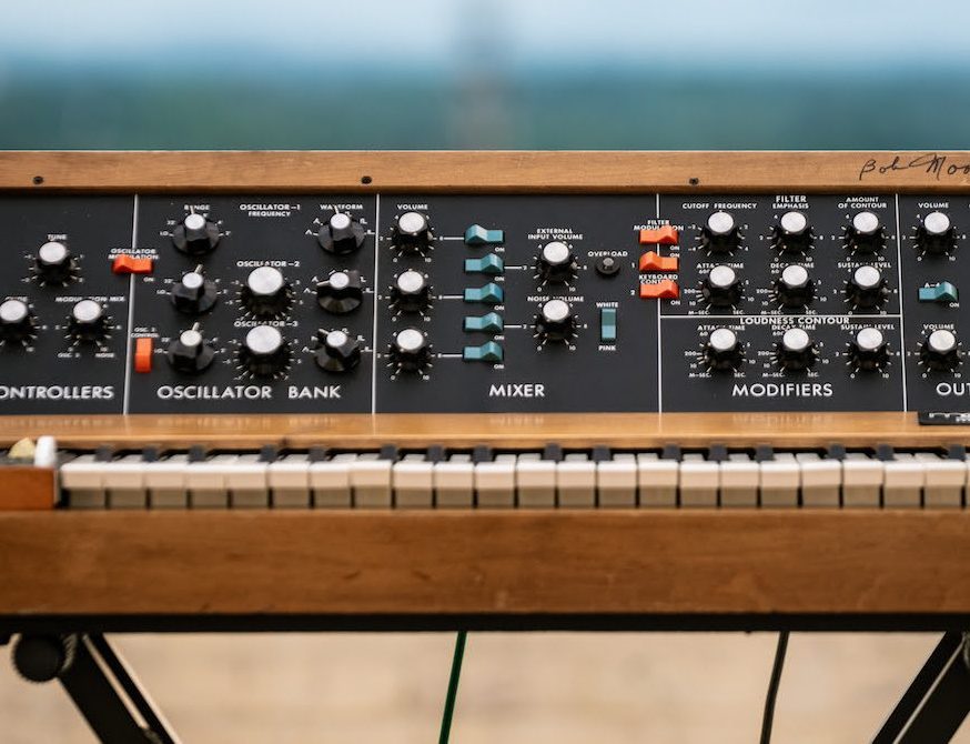 Raffle for Vintage Minimoog Signed by Bob Moog - The Laurel of Asheville