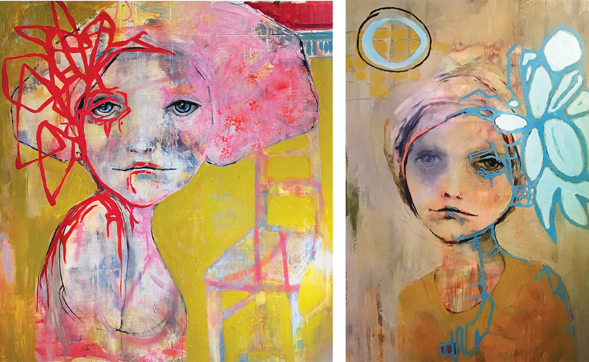 Red Wolf Gallery: The Faces of Shellie Lewis Crisp - The Laurel of ...