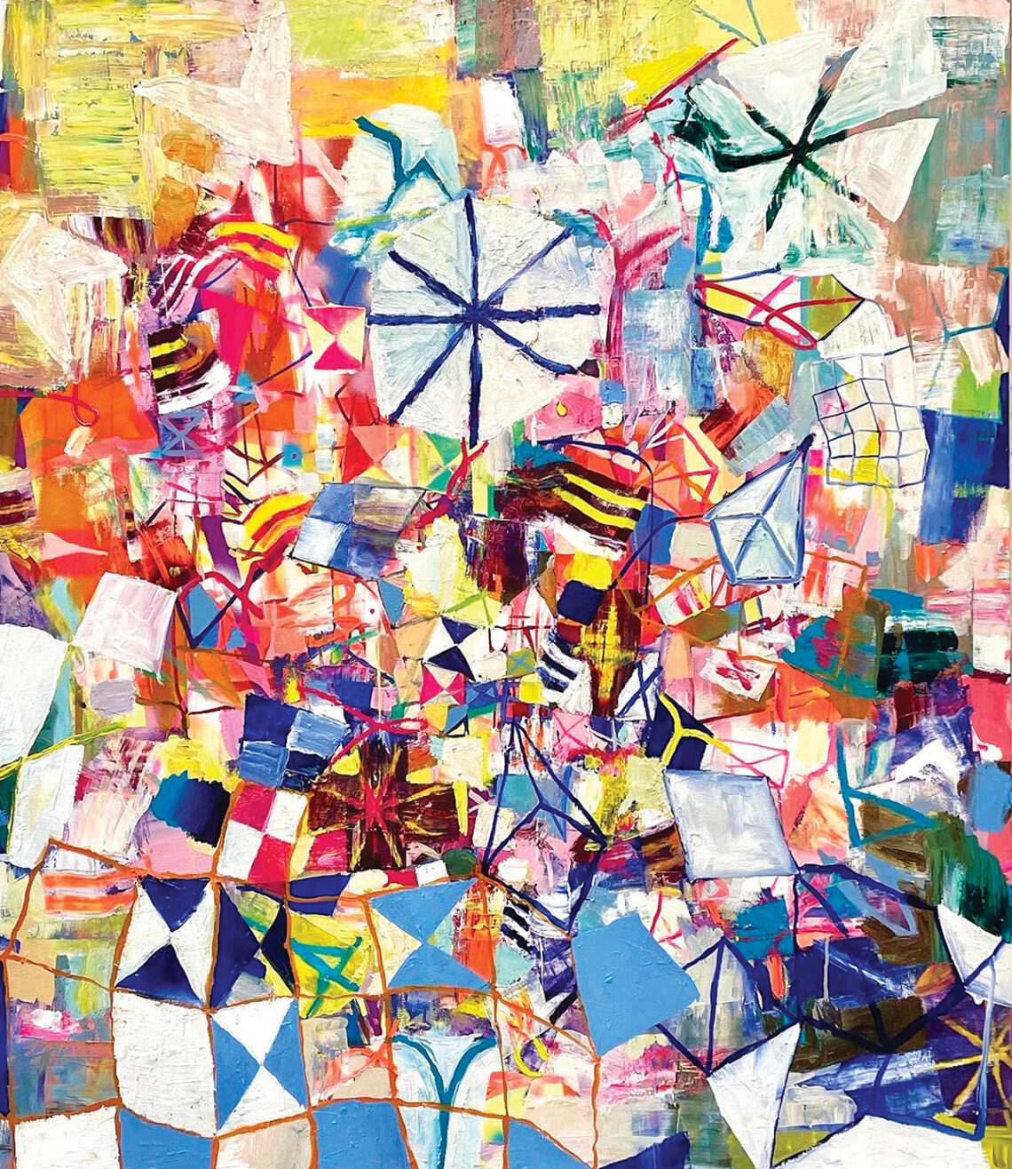 Galen Cheney in Off the Grid at Mark Bettis Gallery - The Laurel of ...
