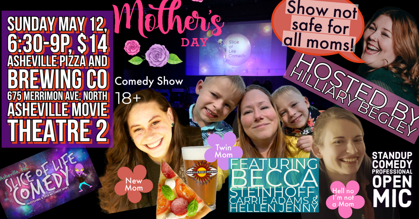 Your mama Mothers Day STANDUP COMEDY - The Laurel of Asheville