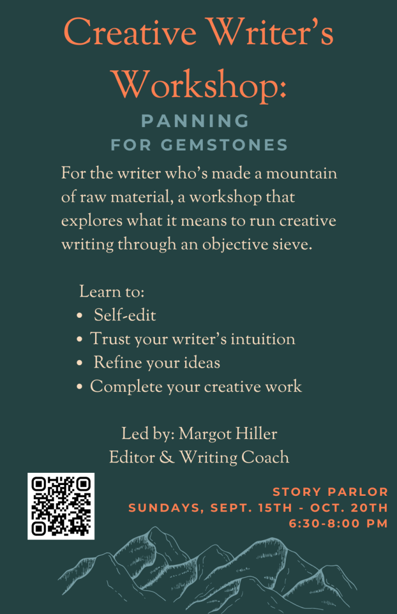 Creative Writer's Workshop: Panning For Gemstones - The Laurel of Asheville